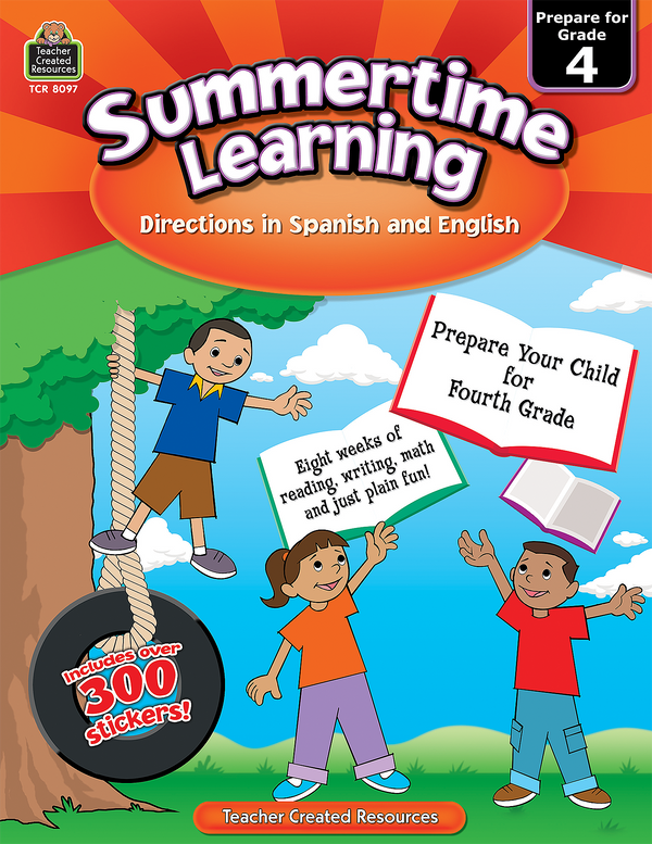 Summertime Learning: English and Spanish (Prep. for Gr. 4 ...